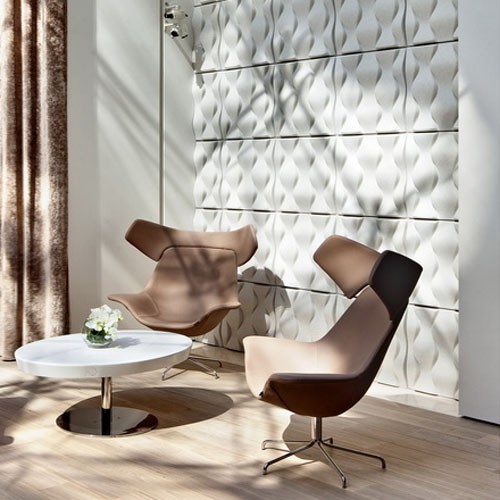 Panel Wall Acoustics Soundwave Flo - JardinChic