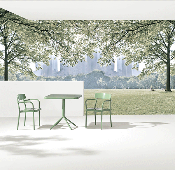 Grace H74cm Folding Square Table - JardinChic